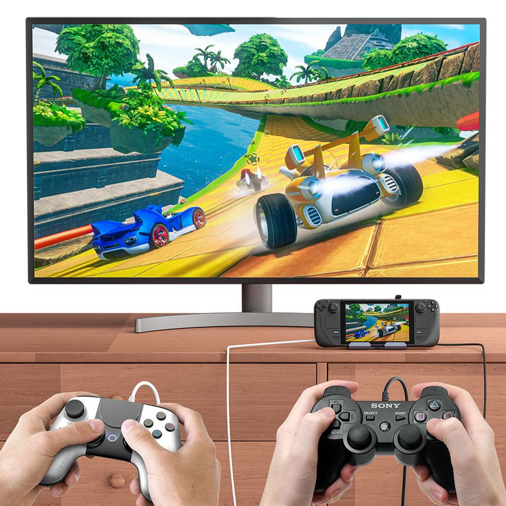 4K type-c 6in1 game console base Gigabit stand docking station – BDI ...