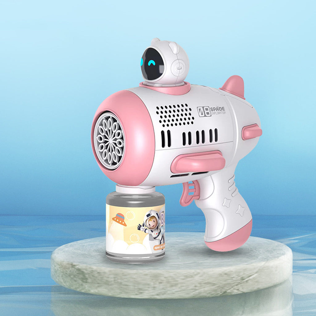 Electric Automatic Light Bubble Machine Bubbles Gun Summer Beach Bath – BDI Technology