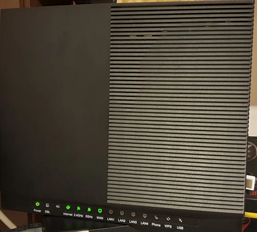 TP-Link VX420-G2h AX5400 WiFi 6 Modem Router with DSL Fiber 4G LTE Bac ...